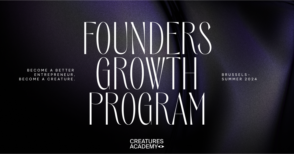 Entrepreneurship Growth Program - Creatures Academy